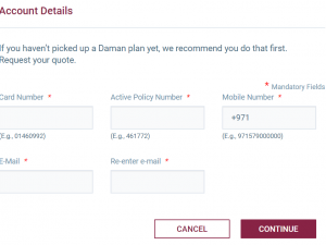 How to Check my Daman Insurance cards UAE Insure